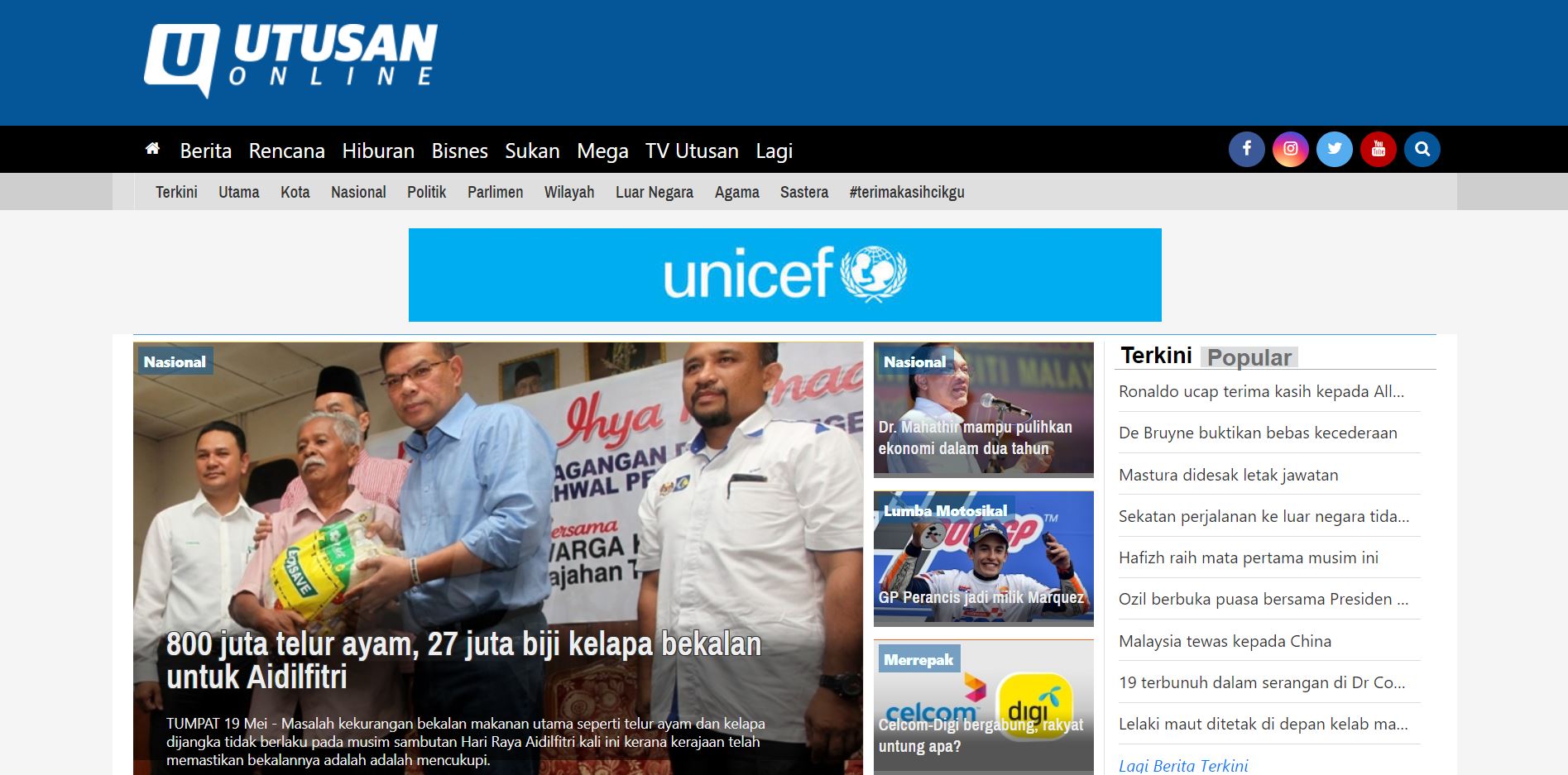 Senarai Top 10 Berita / Newspaper Online Di Malaysia 2019 – BOMSTART ...